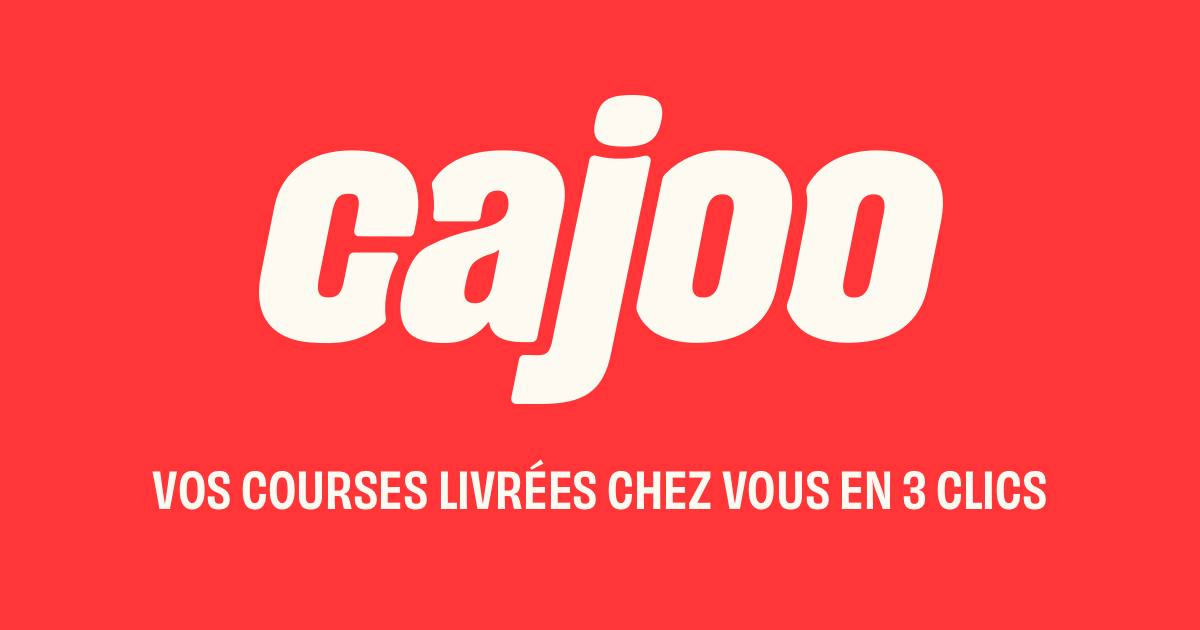Cajoo - Vos courses livrées chez vous en 3 clics
