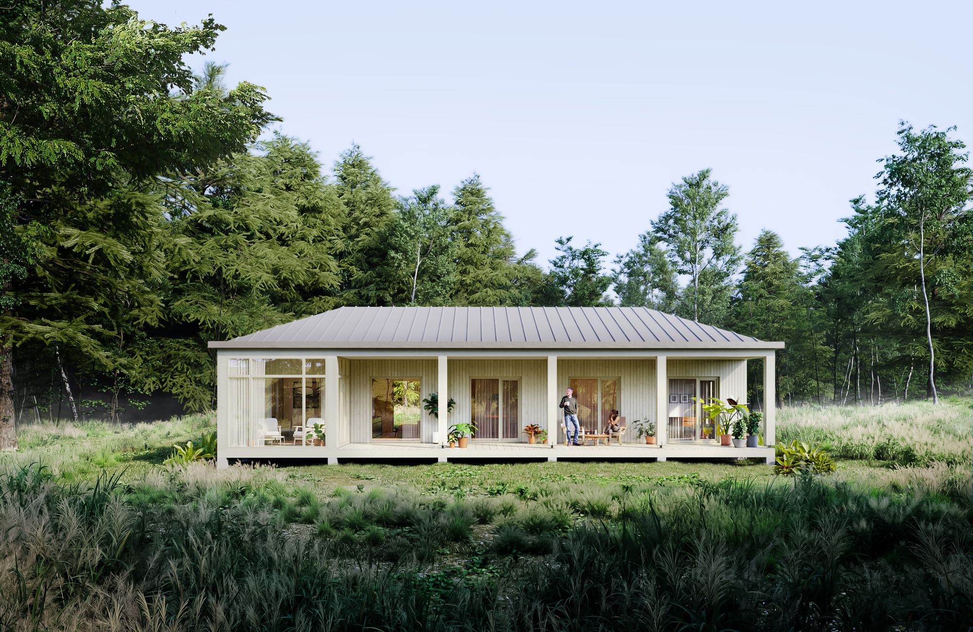 VERANDA HOUSE - modern, energy-efficient, Class A house