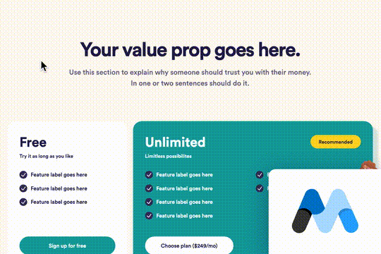 Confirm Password - Webflow Cloneable | FlowRadar