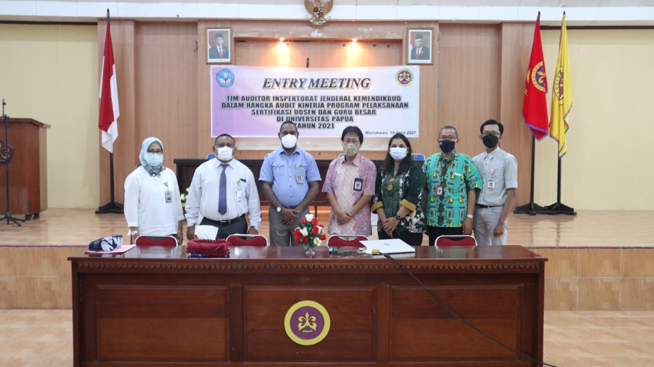 Entry Meeting Irjen Kemendikbud untuk audit kinerja