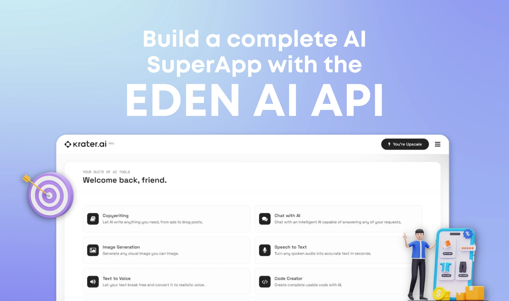Easily integrate multiple AI APIs into your software with Eden AI