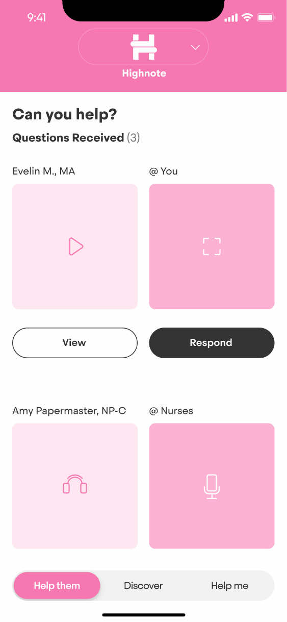 Highnote: Now you know.