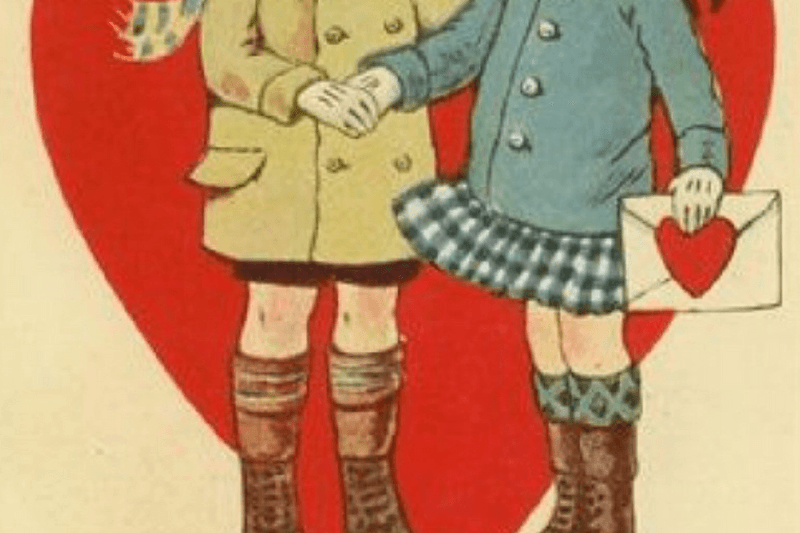 8 Free Vintage Valentine Postcards For Your Sweetheart