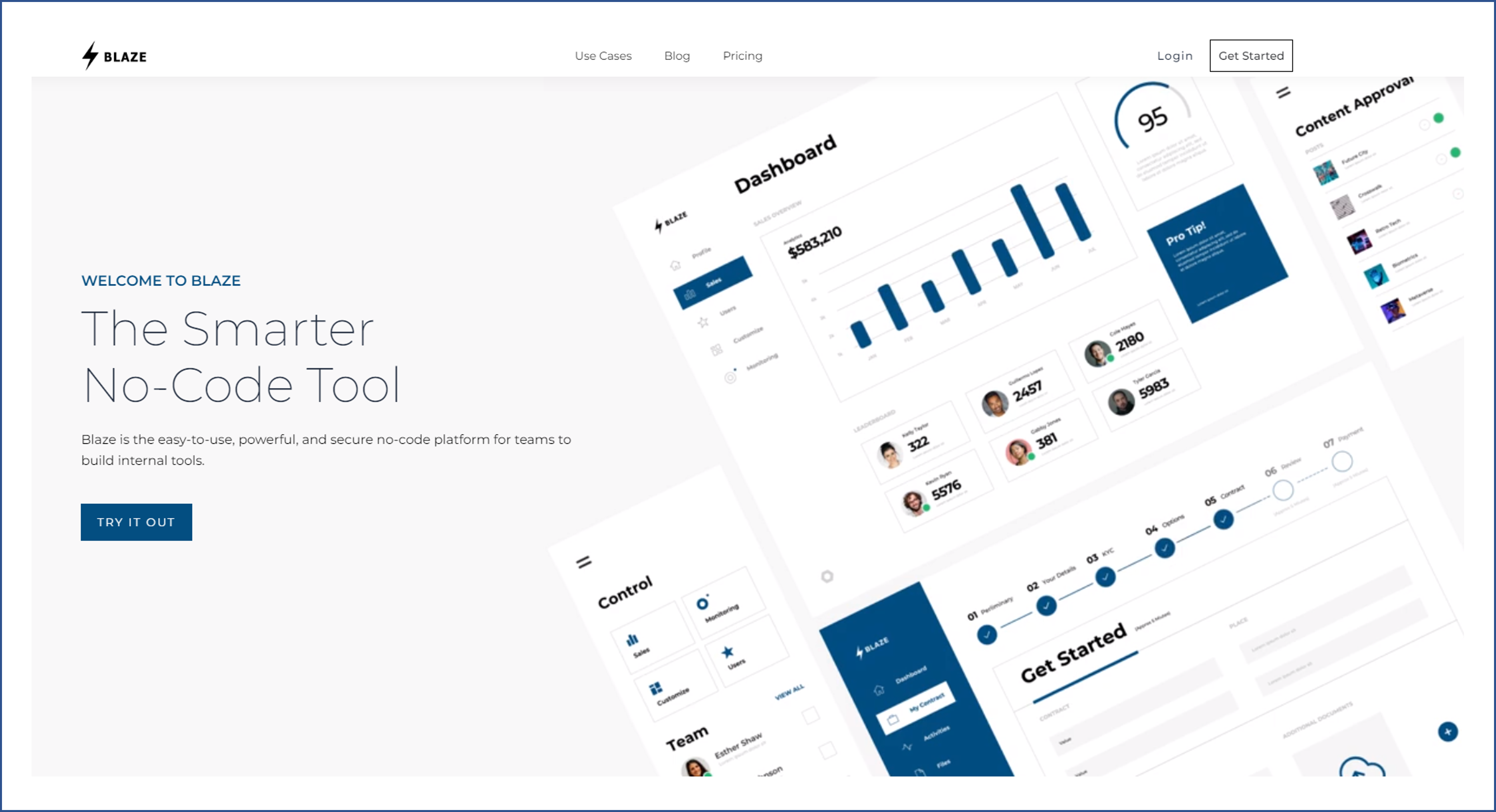 BLAZE | The Smarter No-Code Tool for Teams