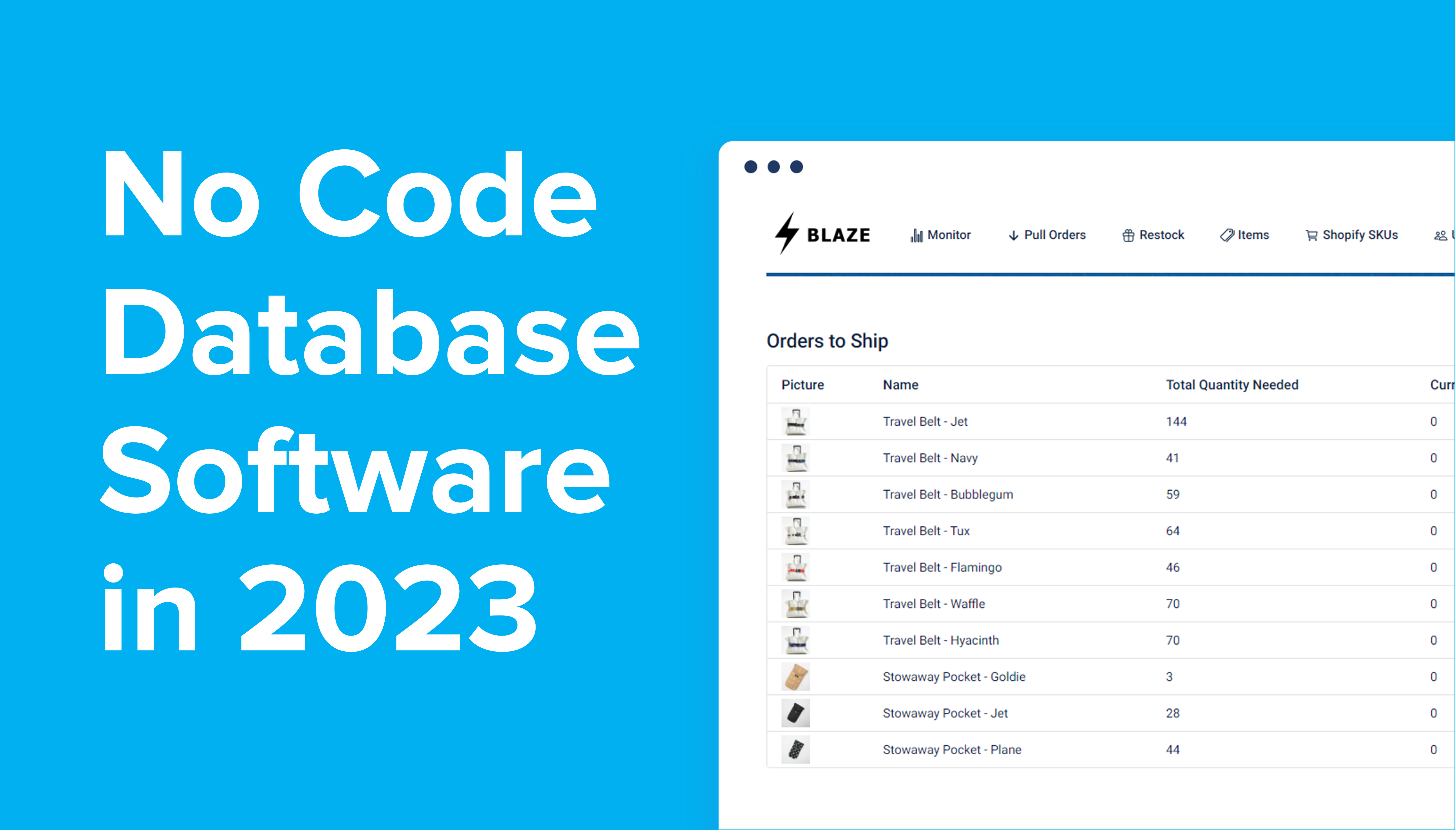 No Code Database Software in 2023 | Blaze