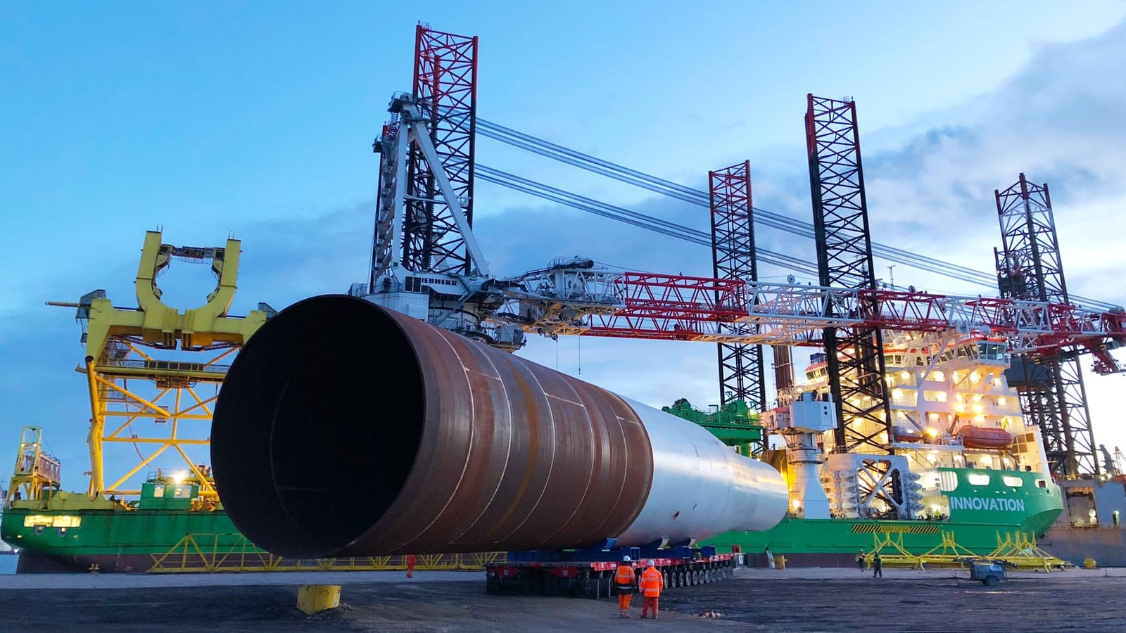 Engineering & Saddle Design - Monopile Transportation | Conbit