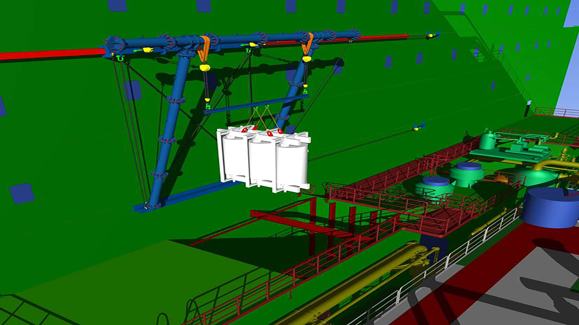 Material Handling Equipment - FPSO, SBM Offshore | Conbit