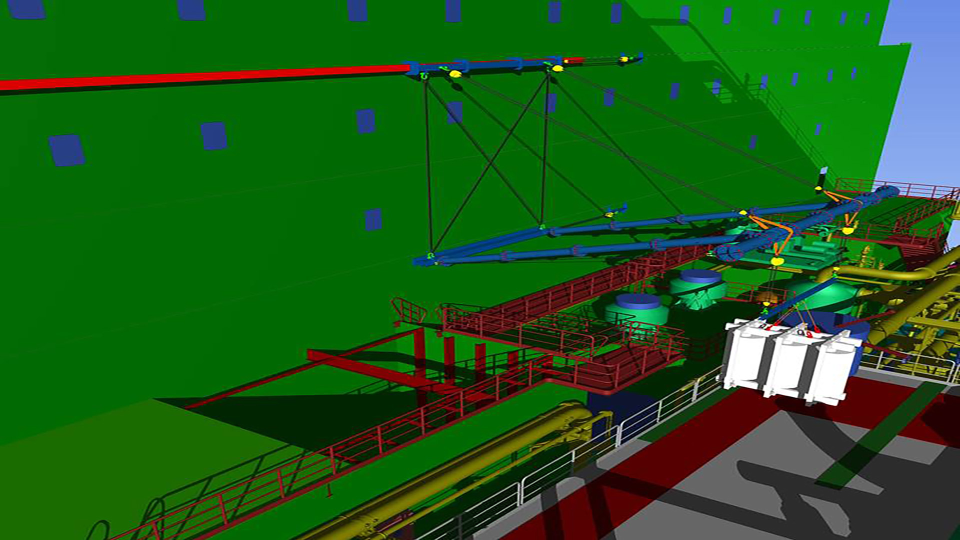 Material Handling Equipment - FPSO, SBM Offshore | Conbit