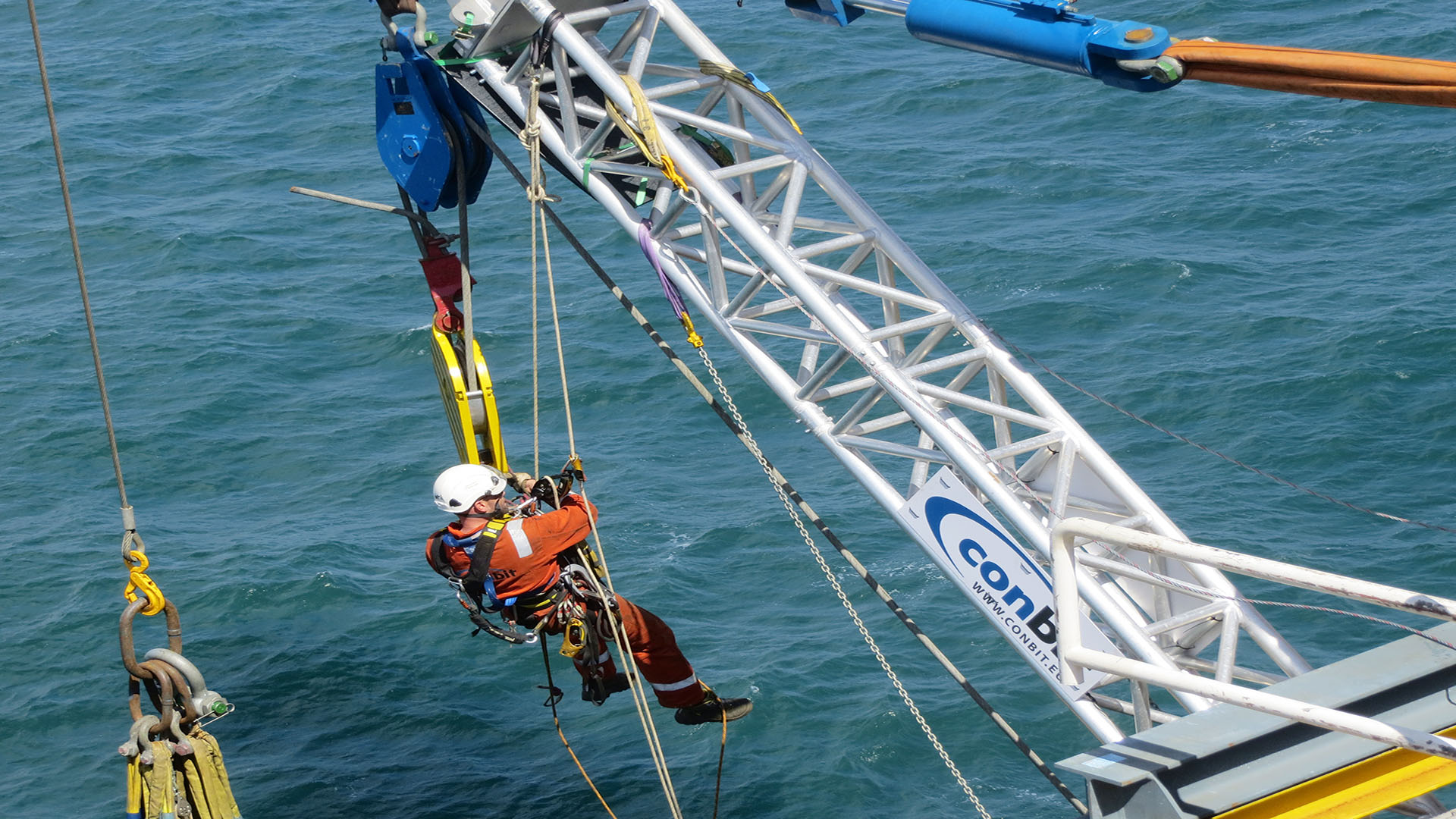 Lay Down Area Installation - K6-P Platform, Total | Conbit