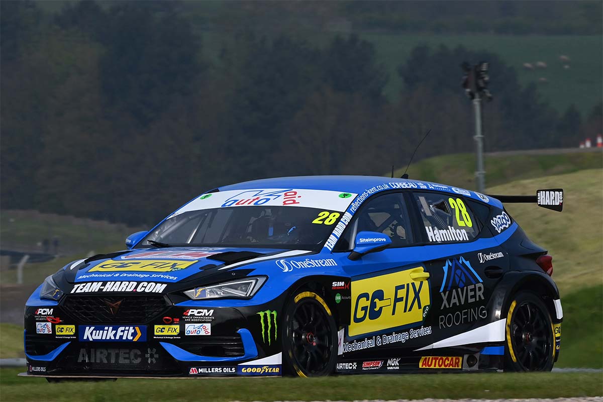 Double Donington Park win hands Cammish early BTCC lead - Tyres ...