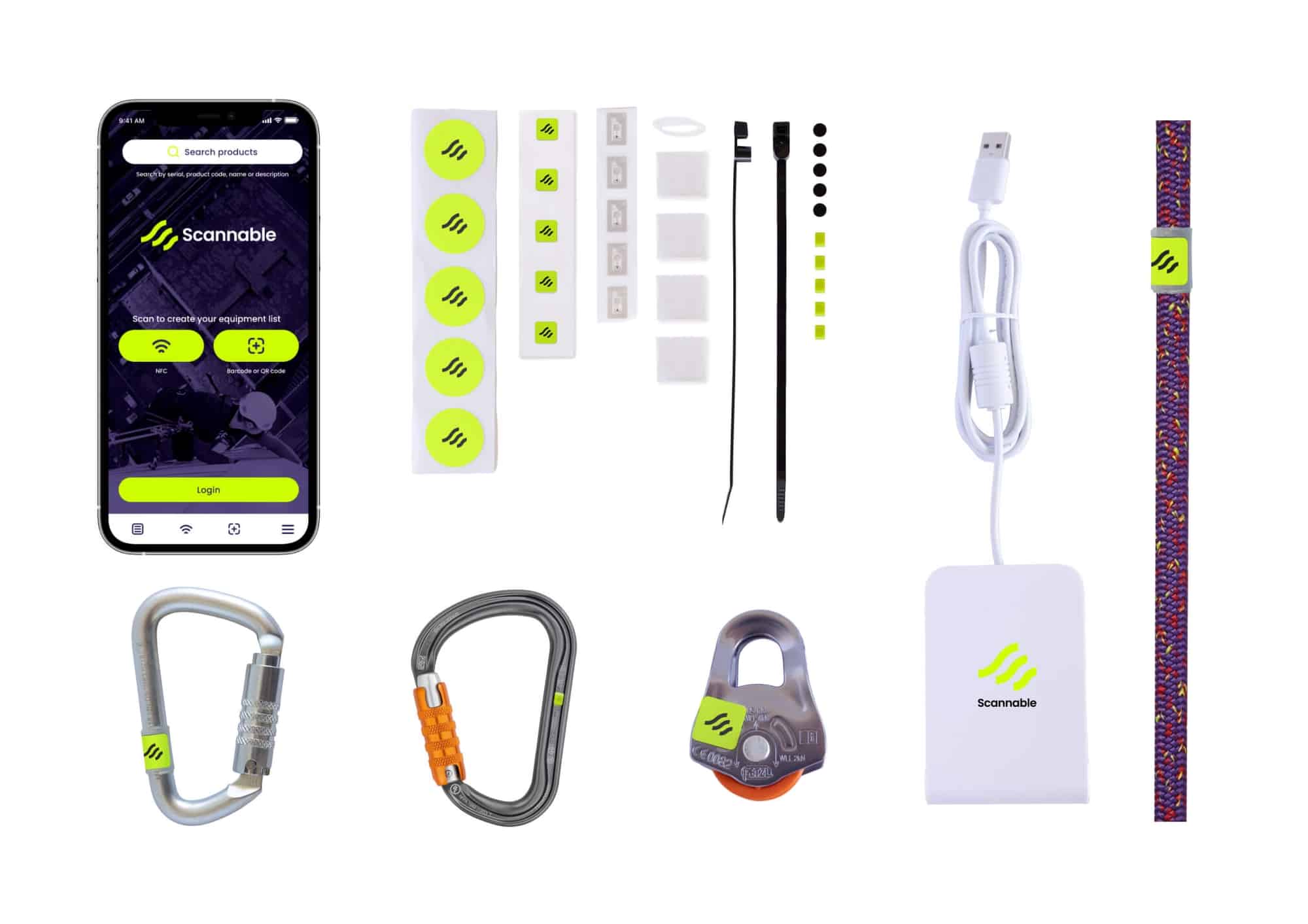 Scannable.io: PPE | Traceability | Digital Identities | NFC | QR