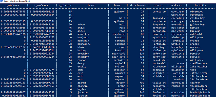 Zingg entity resolution documentation