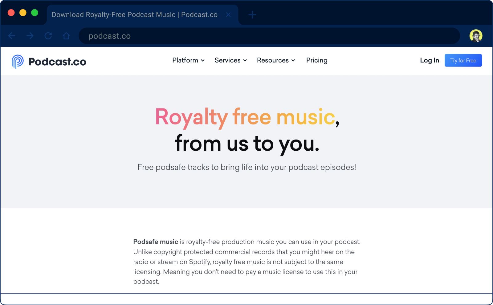 20 best places to get royalty-free music for podcasters - Resound