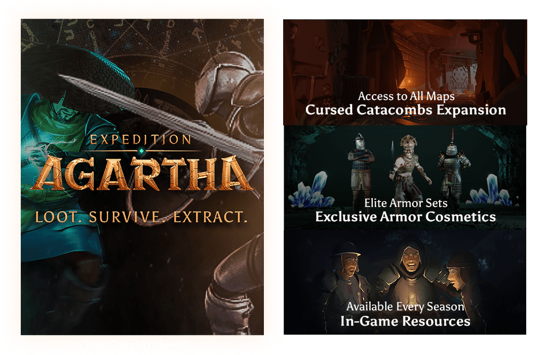 Expedition Agartha - Free to Play Medieval Extraction