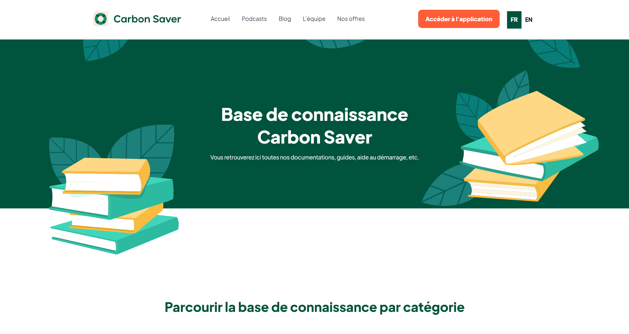 Base de connaissance | Carbon Saver