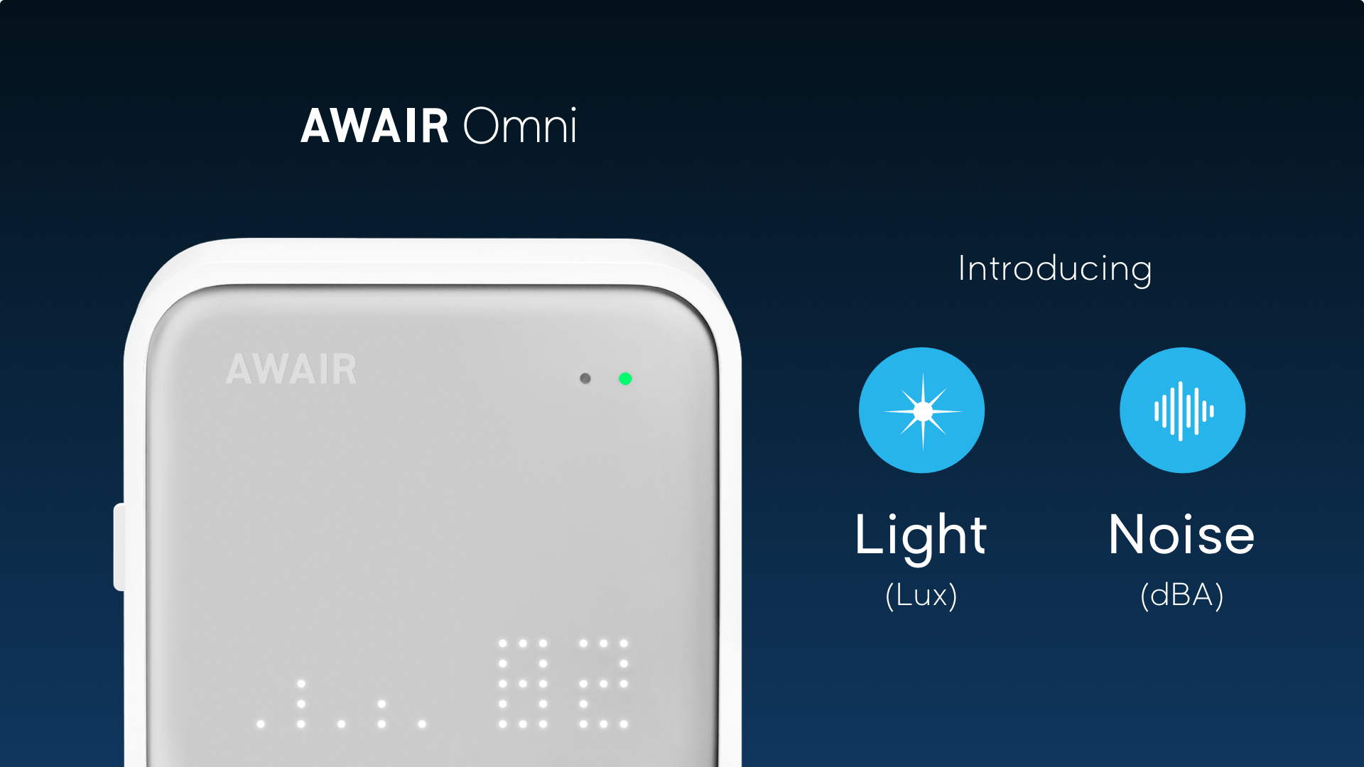 Just Released: Awair Omni Light & Noise Tracking