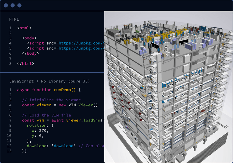 VIM - The real-time platform for the built environment