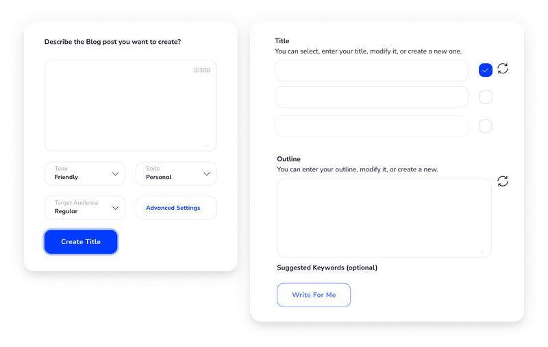 Texta.ai - AI copywriting software. Write blog articles in Seconds