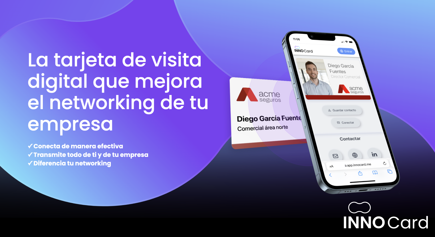 INNOCard | Tarjeta de Visita Digital-Networking Efectivo