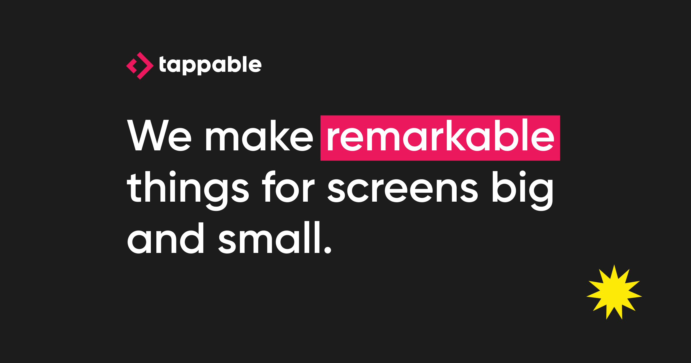 Tappable | UK Mobile App Developers