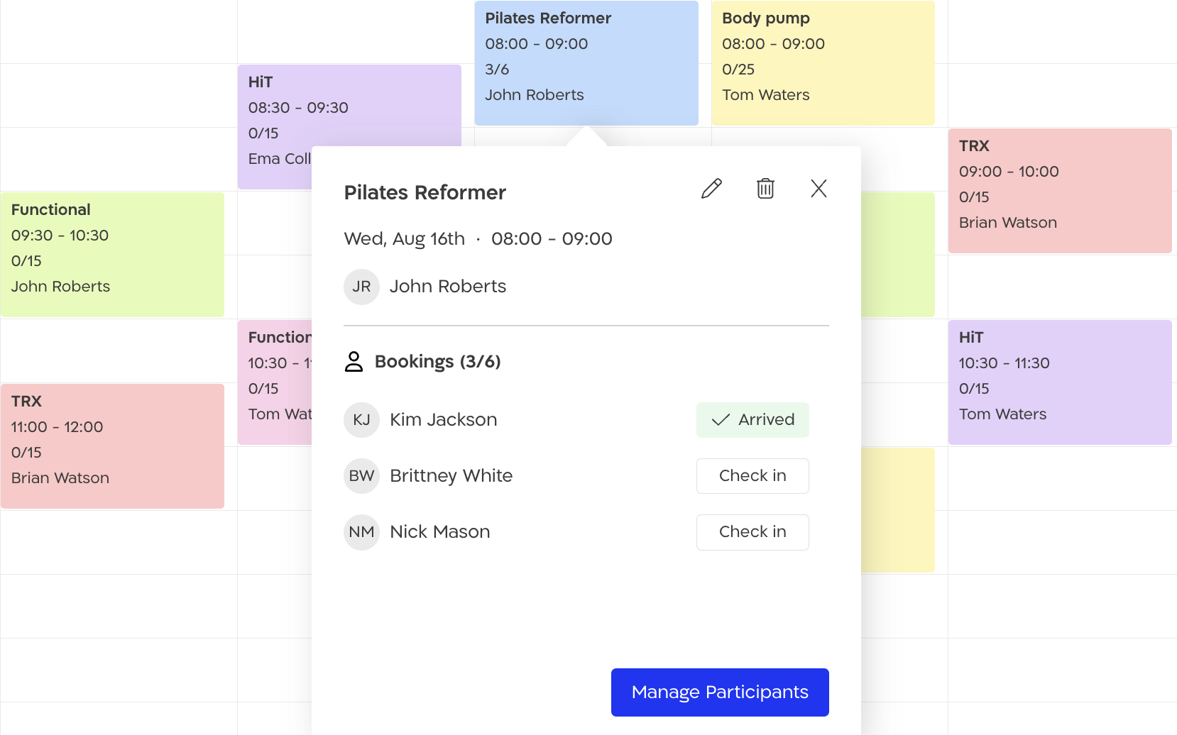 The brand new Arbox schedule has arrived!