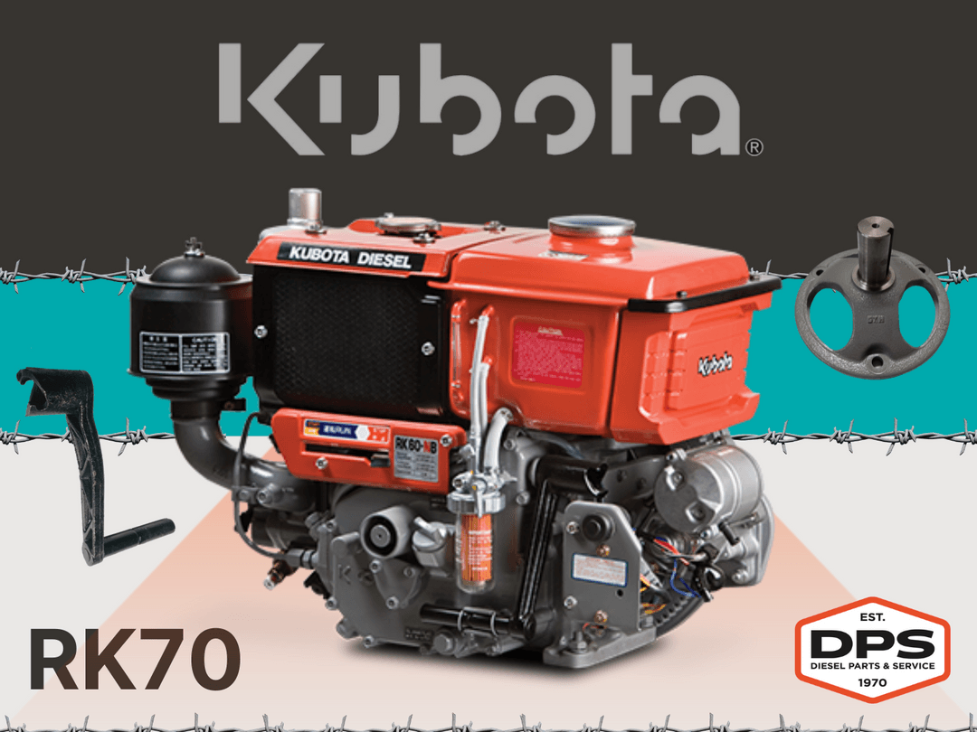 Kubota Diesel Engine RK70 | Diesel Parts & Service