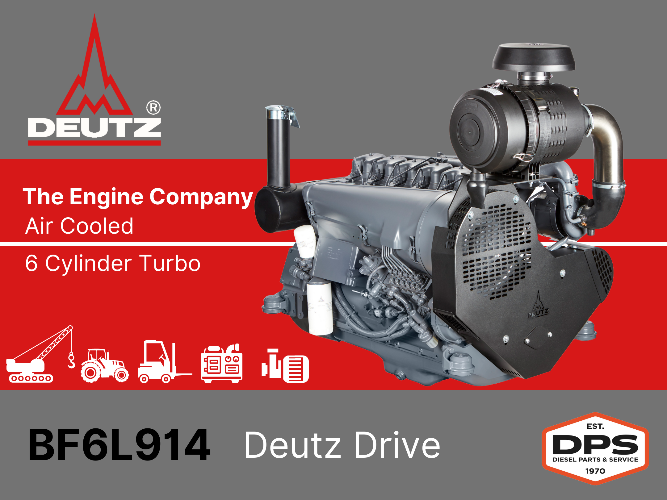Deutz Diesel Engine BF6L914 | Diesel Parts & Service