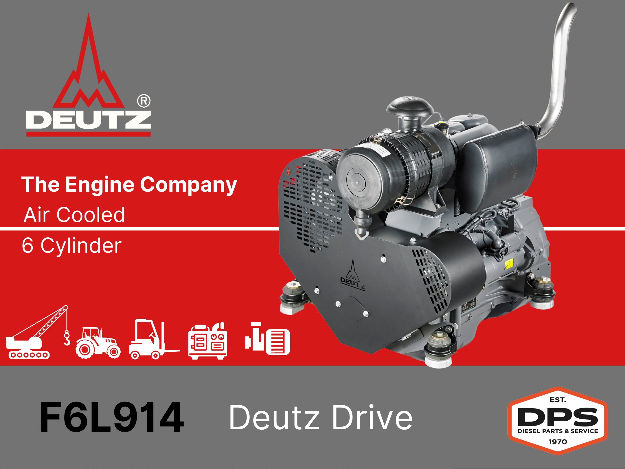 Deutz Diesel Engine F6L914 | Diesel Parts & Service