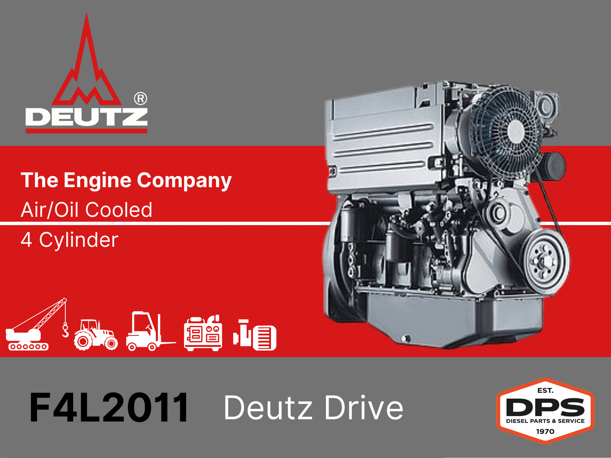 Deutz Diesel Engine F4L2011 | Diesel Parts & Service
