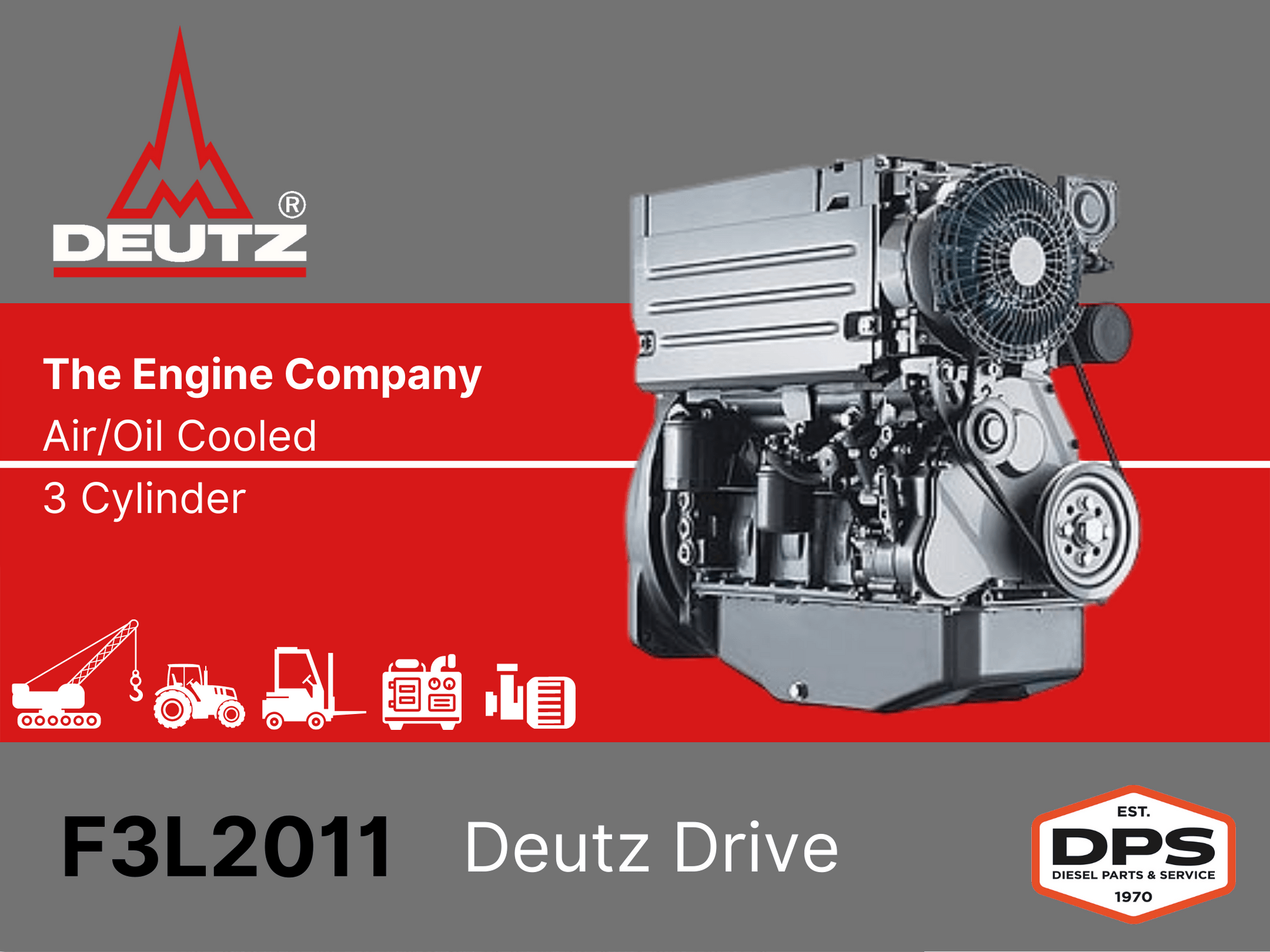 Deutz Diesel Engine F3L2011 | Diesel Parts & Service