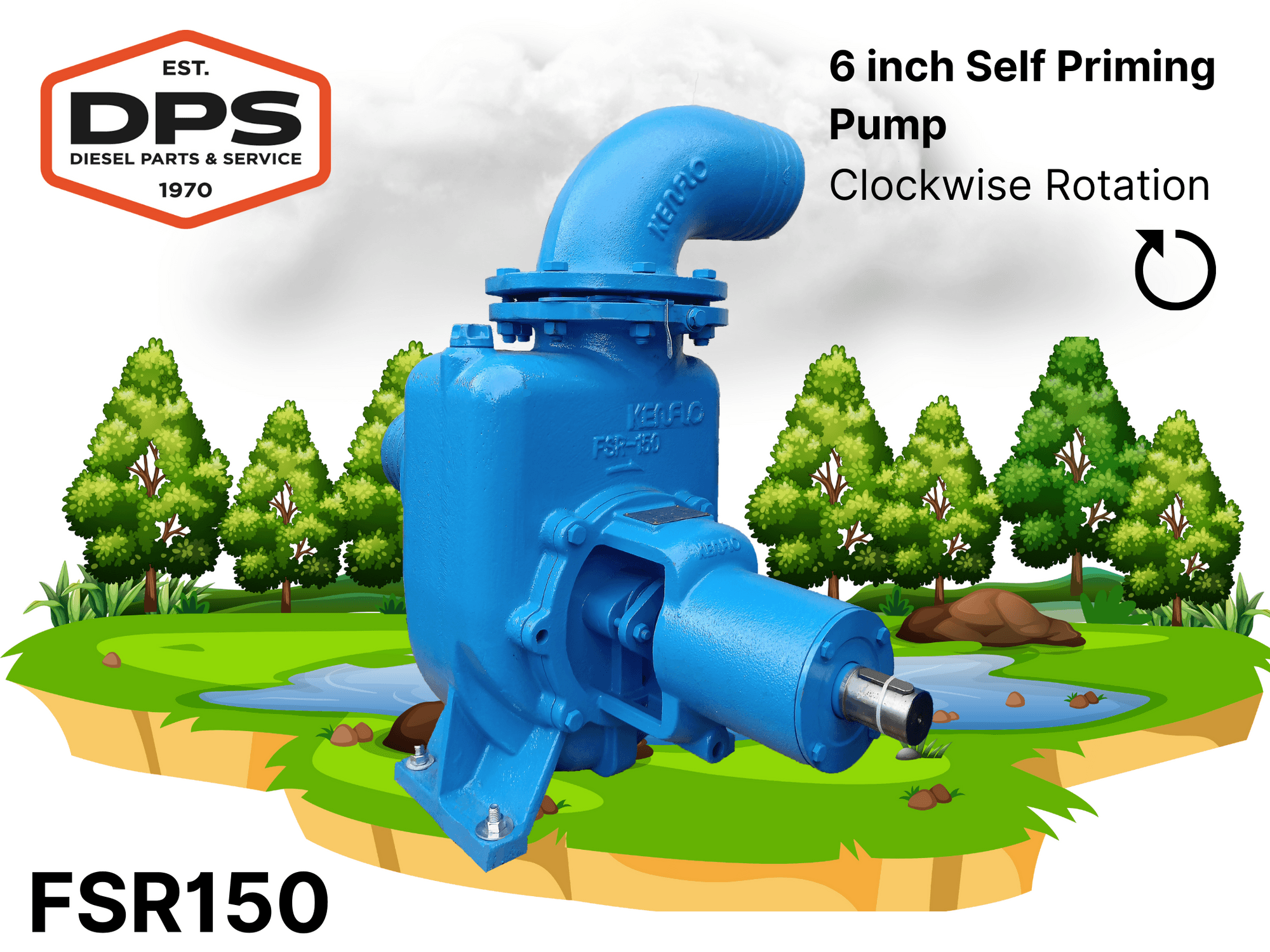 FSR150 Self-Priming Pump | Diesel Parts & Service