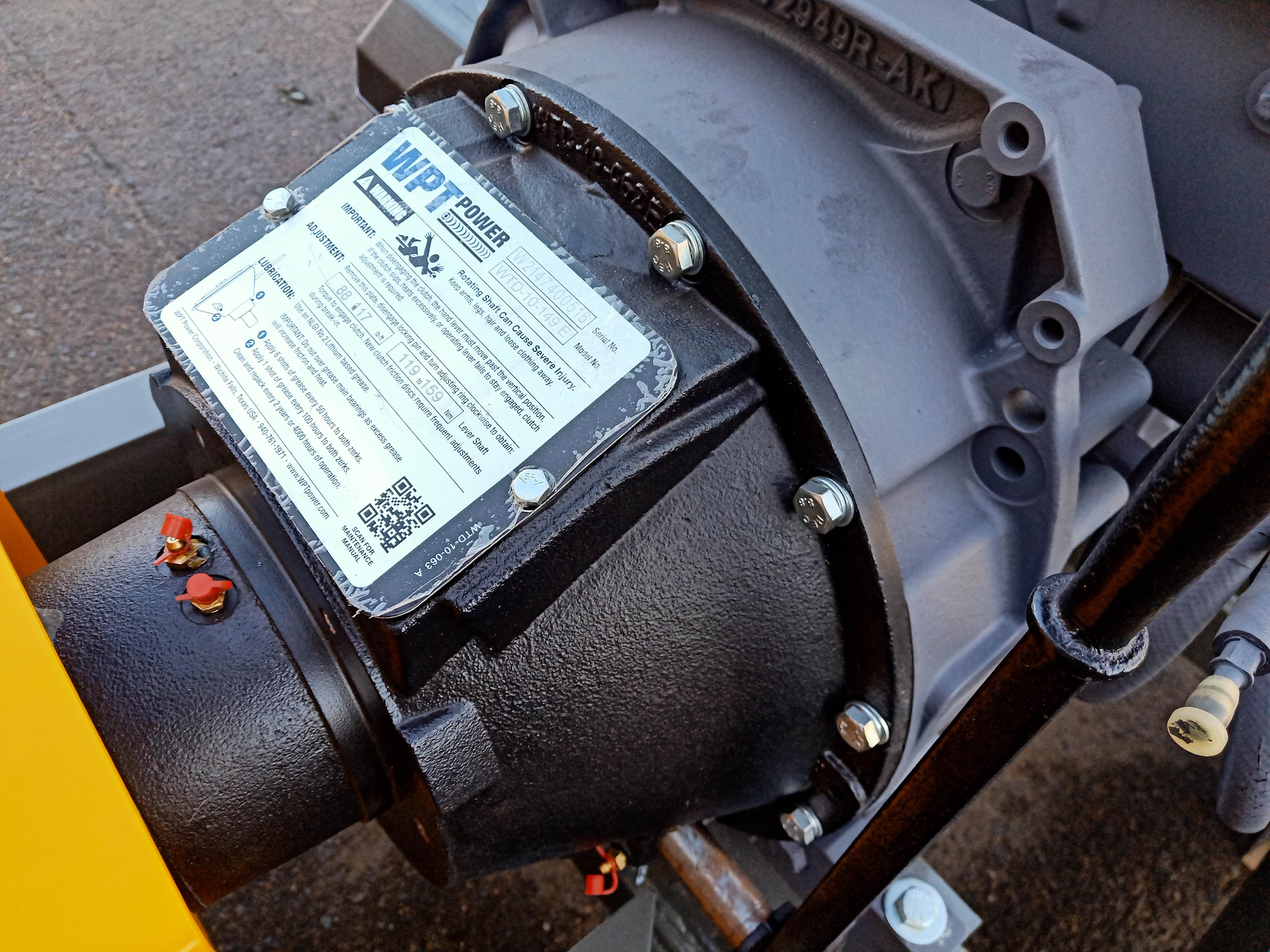 WPT Pilotless Mechanical PTO Clutch | Diesel Parts & Service