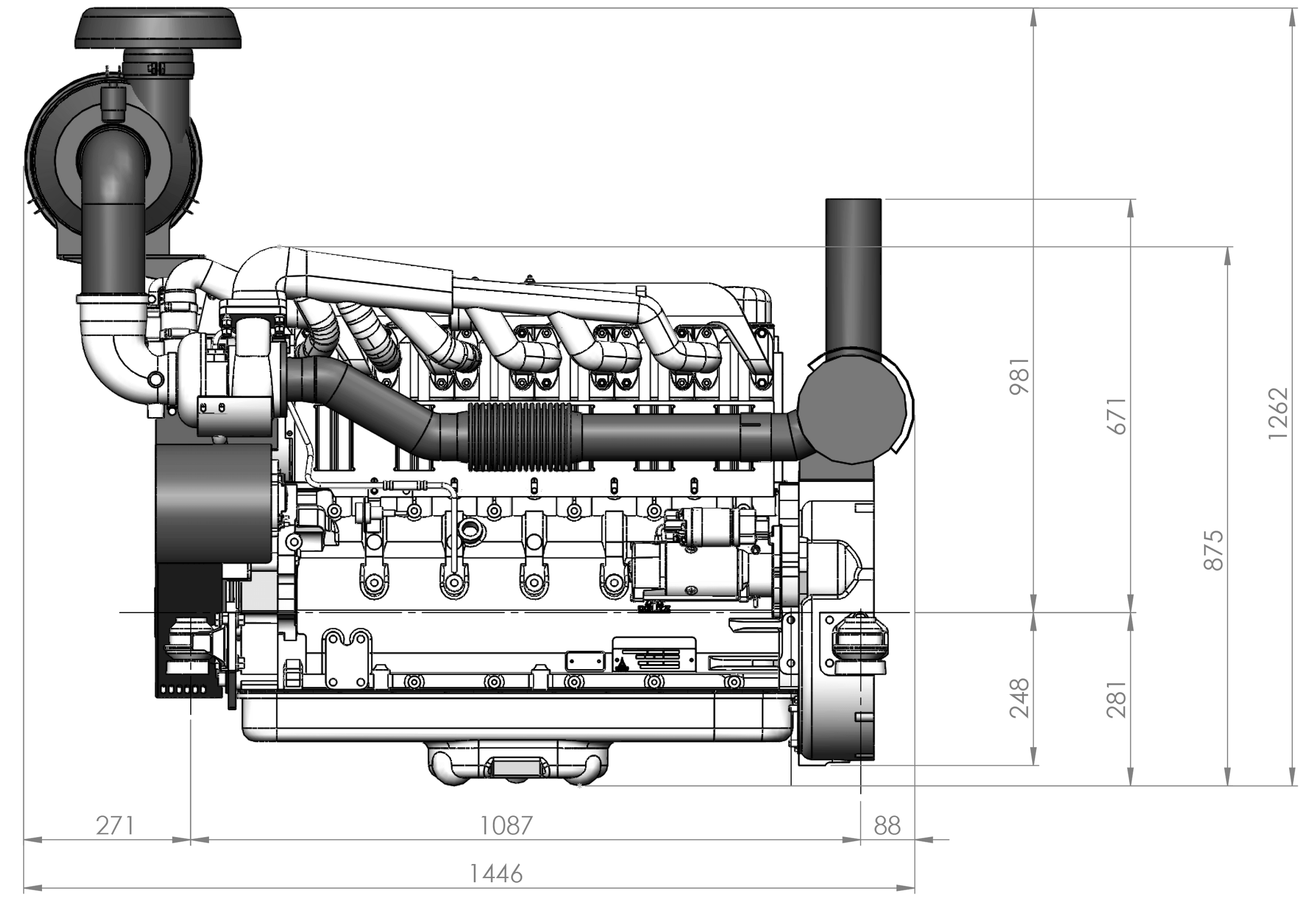 Deutz Diesel Engine F6L914 | Diesel Parts & Service