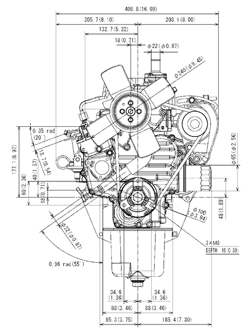 Kubota Diesel Engine Z482 | Diesel Parts & Service