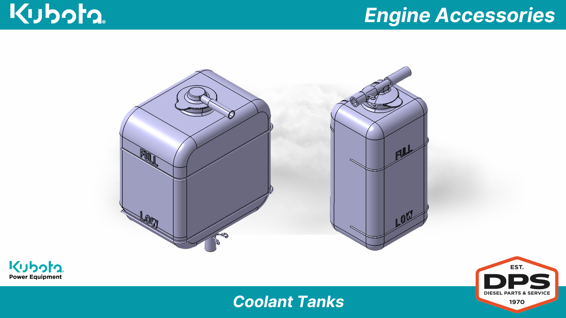 Kubota Coolant Tanks | Diesel Parts & Service
