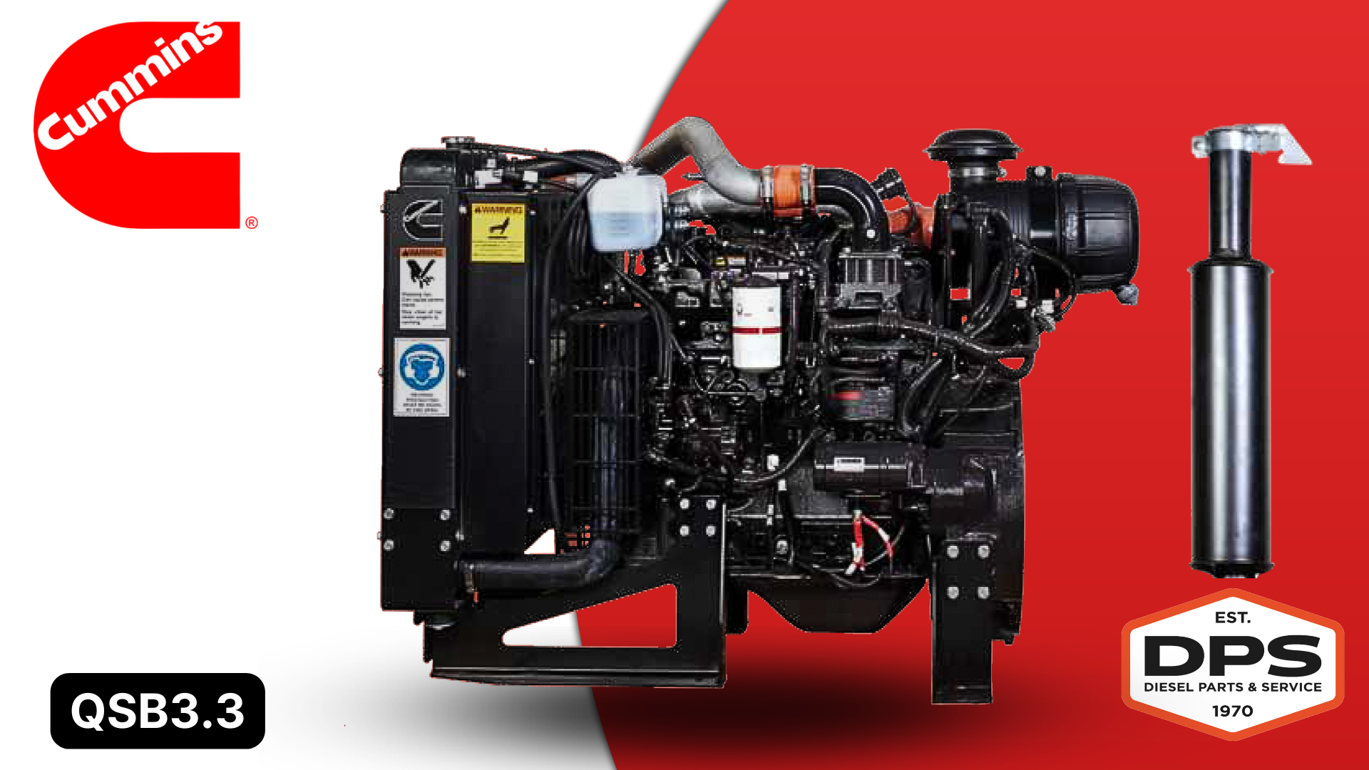 Cummins Diesel Engine QSB3.3 | Diesel Parts & Service