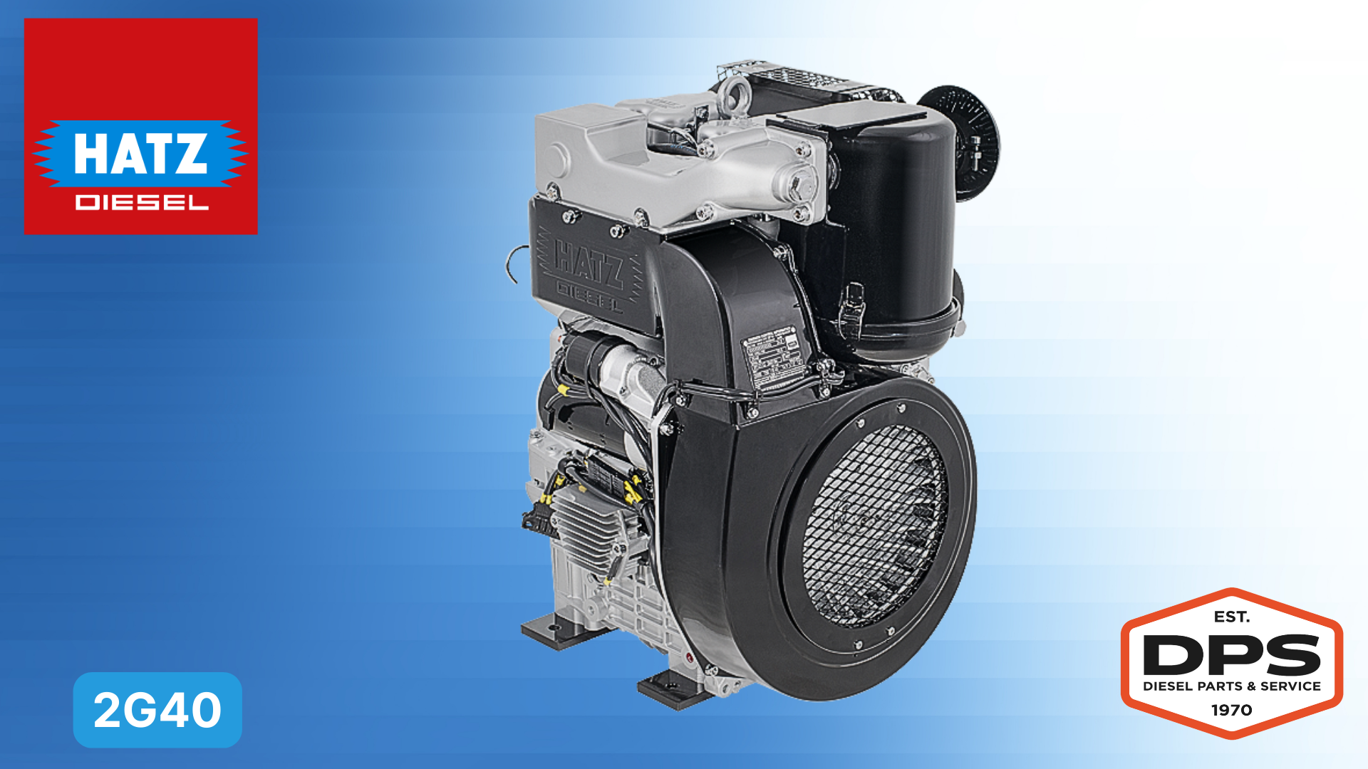 Hatz Diesel Engine 2G40 | Diesel Parts & Service