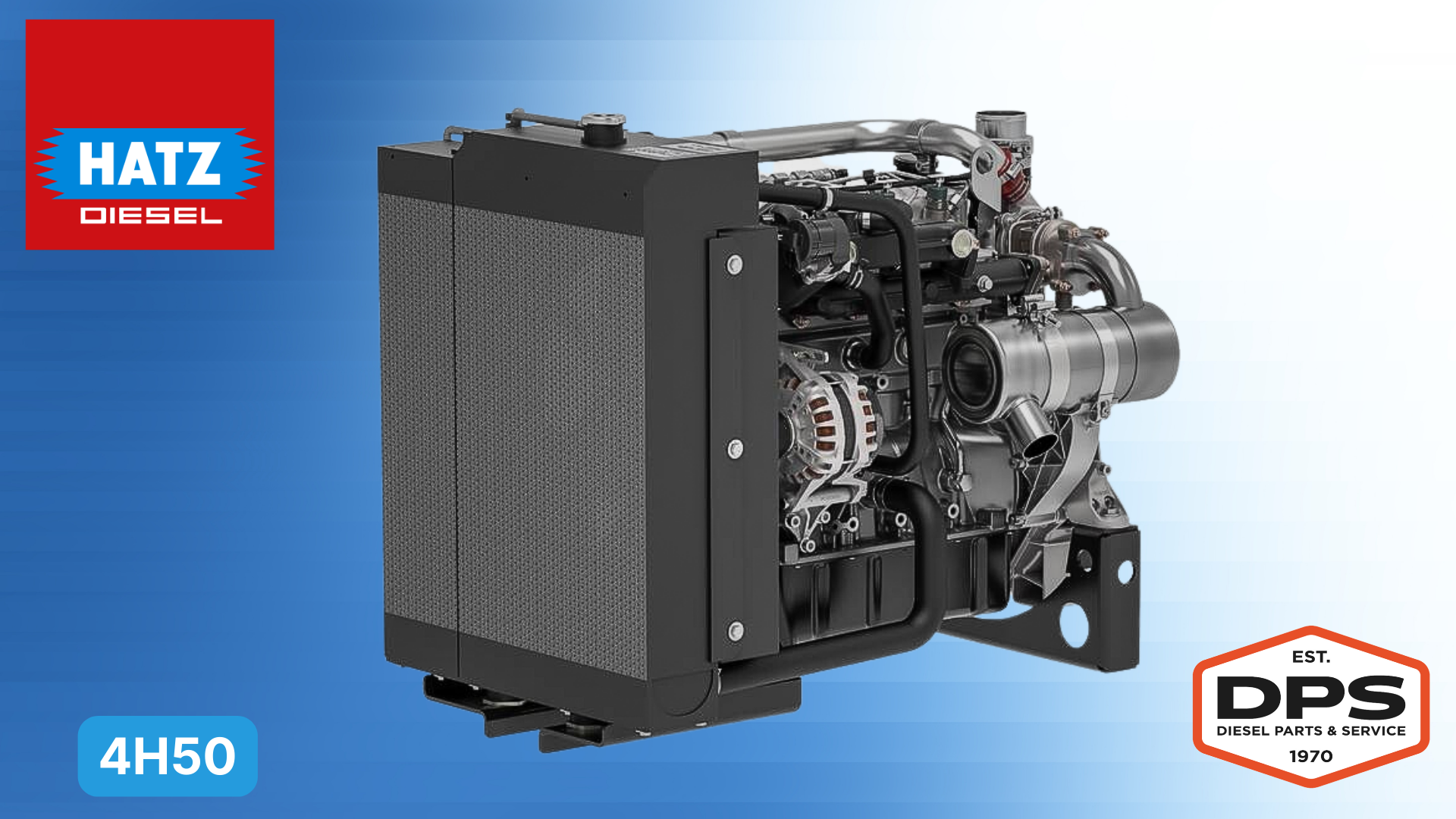 Hatz Diesel Engine 4H50TI | Diesel Parts & Service