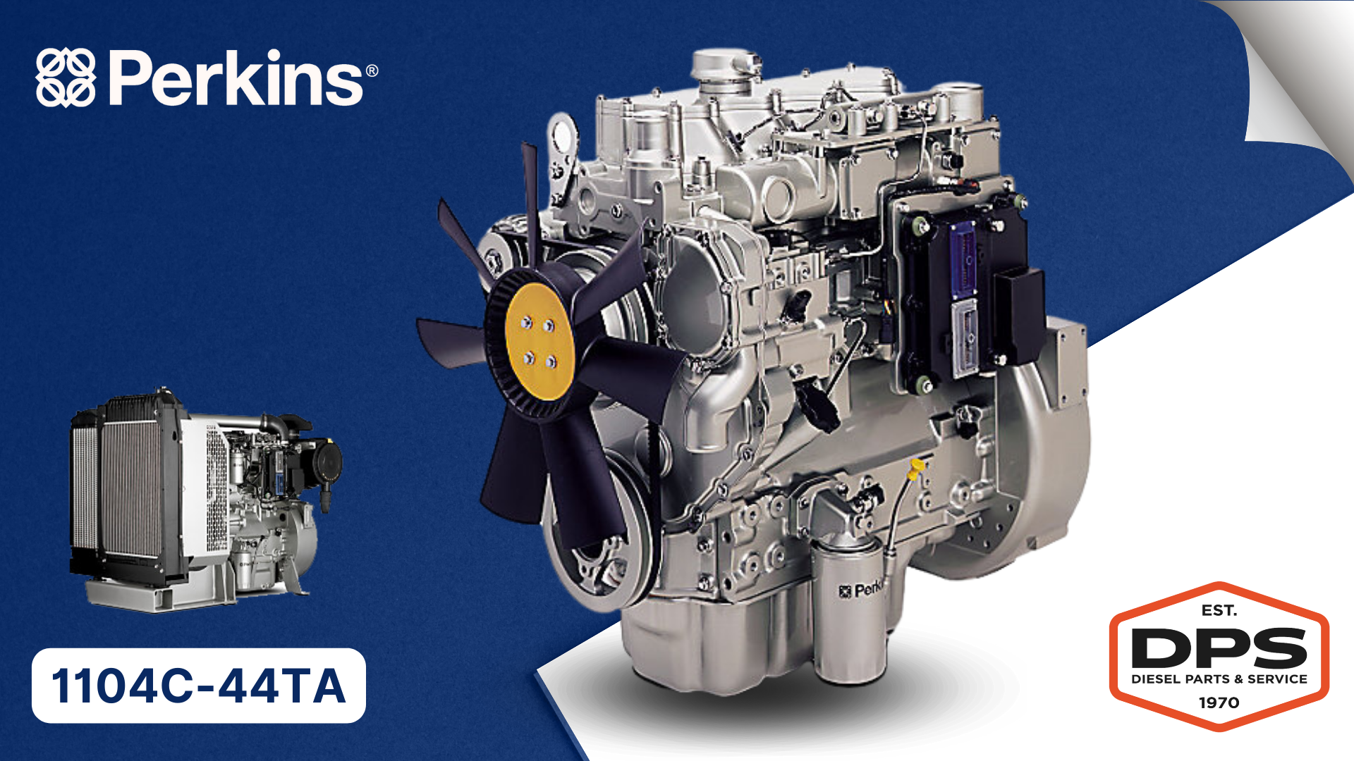 Perkins Diesel Engine 1104C-44TA | Diesel Parts & Service