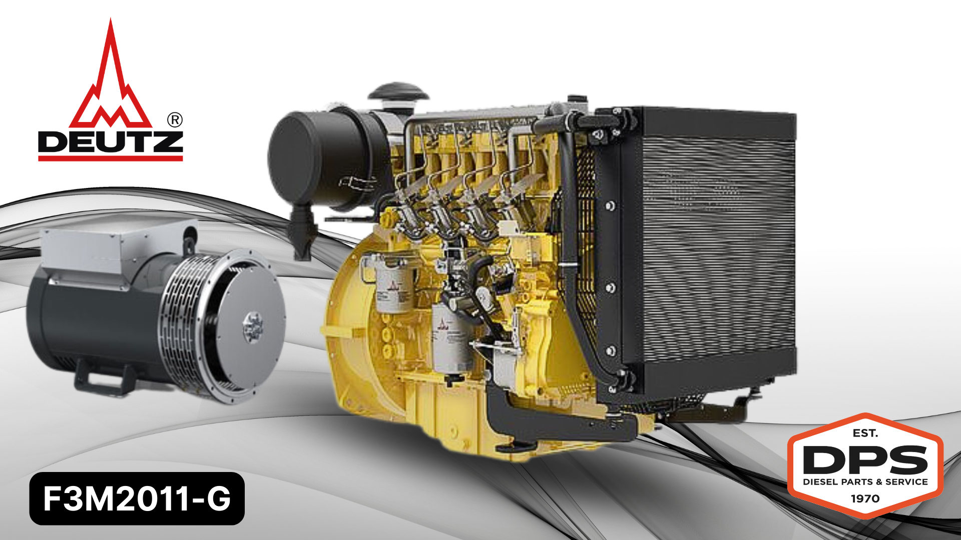 Deutz Diesel Generator Engine F3M2011-G | Diesel Parts & Service