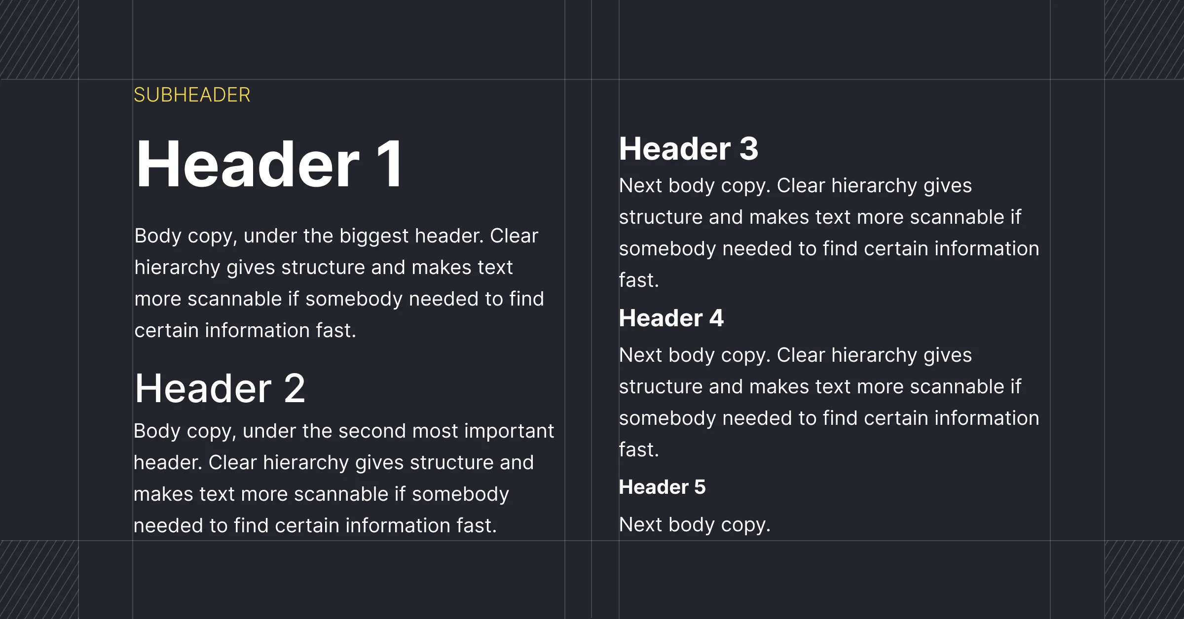 Introduction To Typographic Hierarchy | Uxcel
