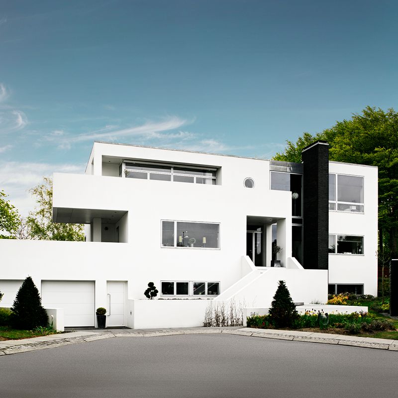Arkitekttegnede FUNKISVILLA i Hasseris Aalborg