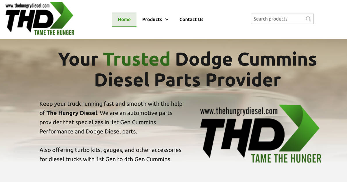 The Hungry Diesel - Dodge Cummins Diesel Parts