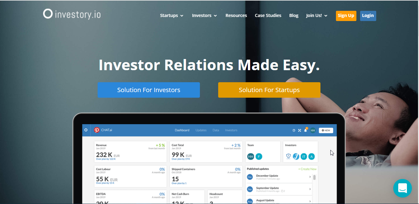 Investory - Features, Reviews, Alternatives | VC Stack
