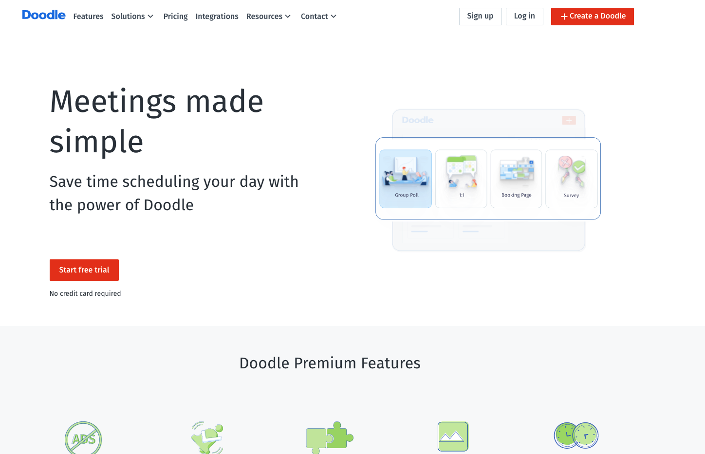 Doodle - Features, Reviews, Alternatives | VC Stack