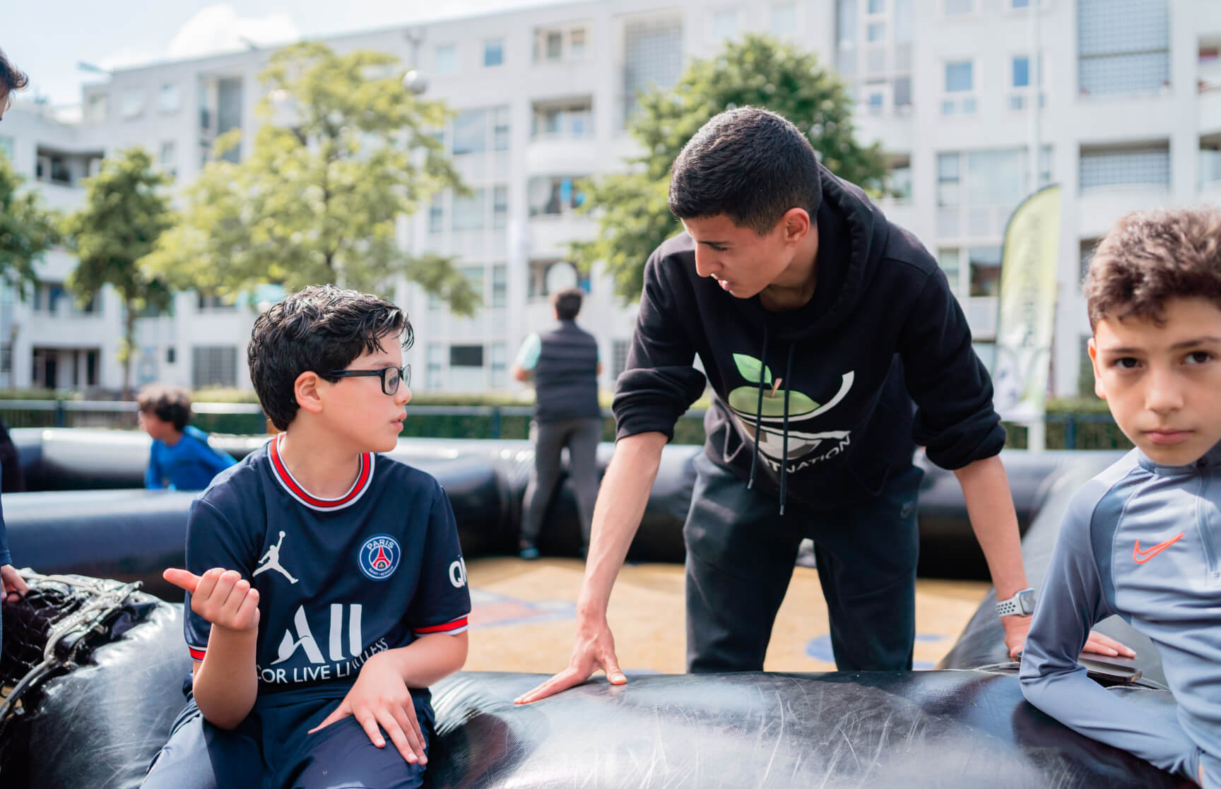 Sportbuurtwerk in Amsterdam