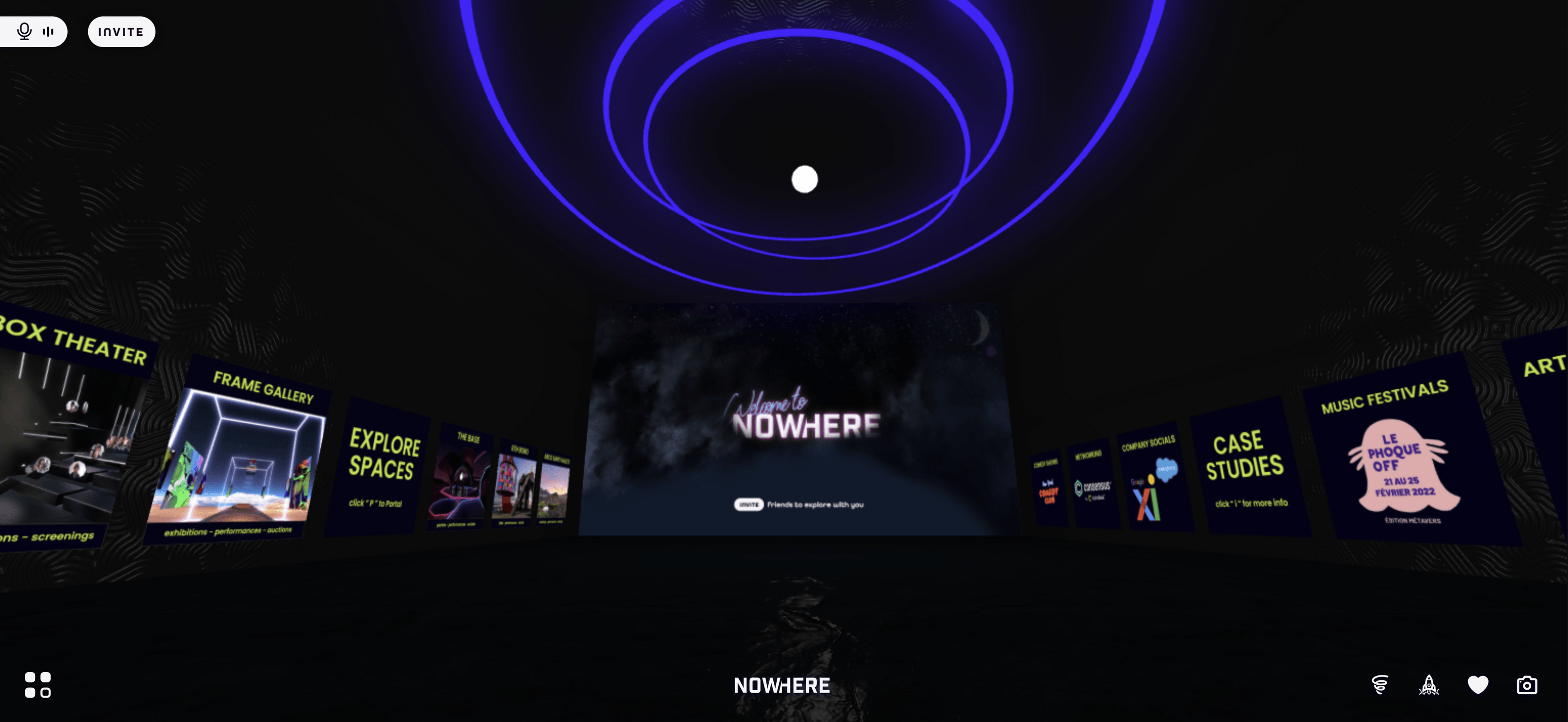 NOWHERE | 3D spaces