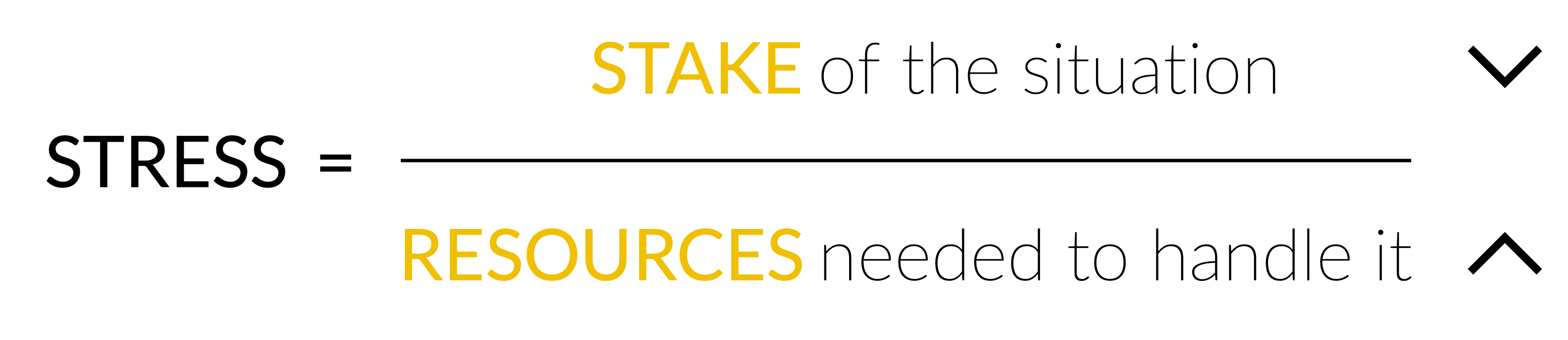 Anatomy of a sandwich: the stress