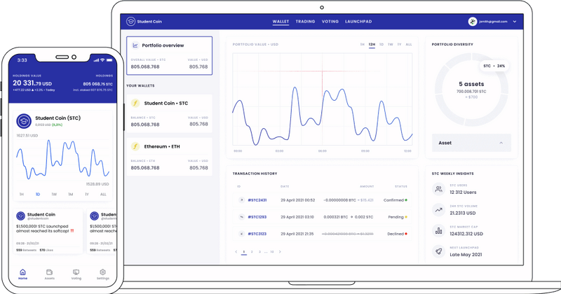 Student Coin - The crypto world, easier.