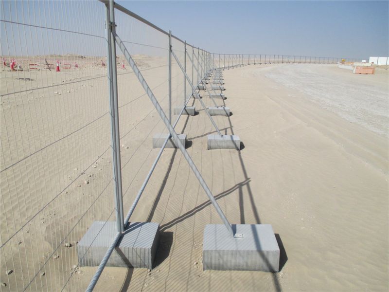 Construction Site Fencing in Dubai | Logical Contracting